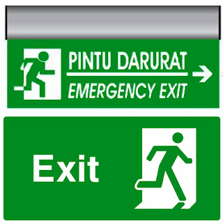 Kumpulan Gambar Tangga Darurat Emergency Exit Only - Informasi Alat ...