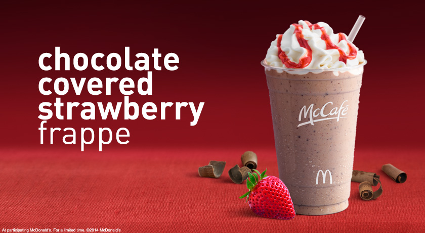 News: McDonald's - New Chocolate Covered Strawberry Frappe