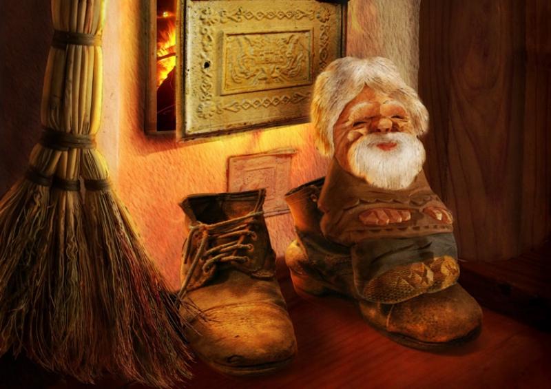 arvatakse et maja kus elab ahjualune on kaitstud kurjade inimeste eest ...