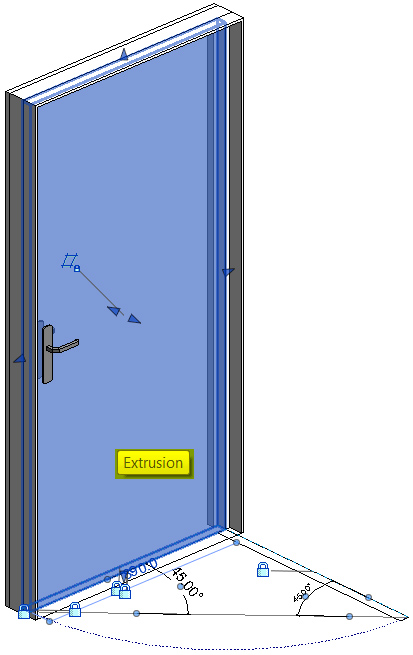 Revit-Mémo: Revit 2016_Famille Porte_Embrasure variable_Cadre d ...