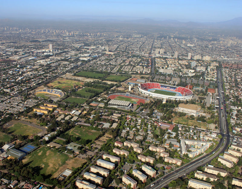 Estadio nacional de Chile.-a