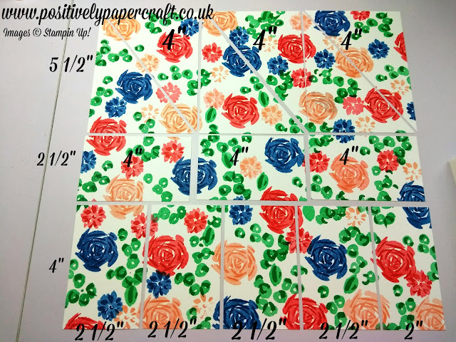 Positively papercraft: 12 x 12" One Sheet Wonder Using Abstract Impressions