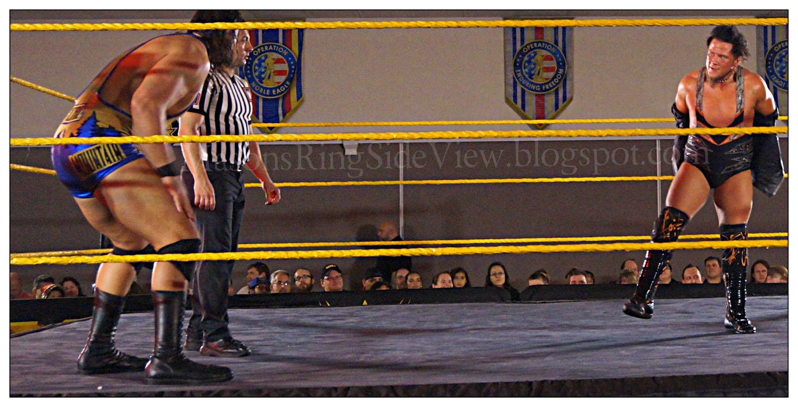 NXT Lakeland 12-20-14 ~ Masons Ringside View