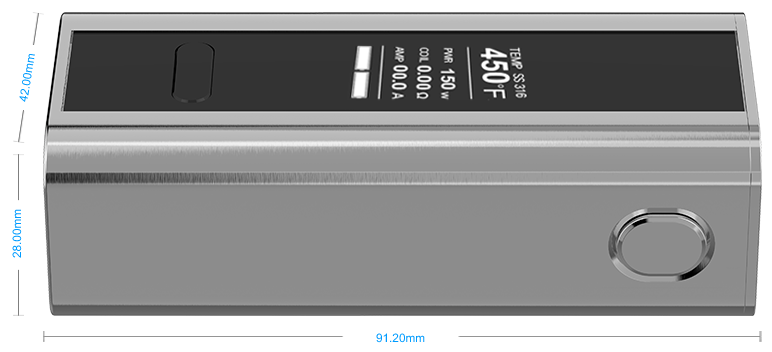 Vaping и все, что с этим связано: Обзор (превью) CUBOID 150W TC Mod от ...