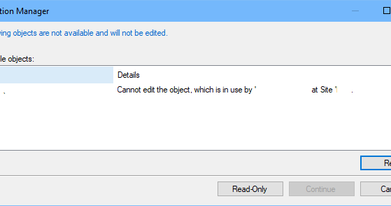 The SCCMist: Fixing the "Task Sequence is locked" issue