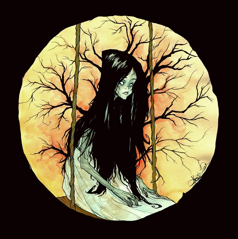 The Geeky Nerfherder: Cool Art: 'Samara And The Burning Tree' by ...