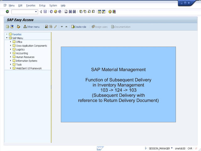 青蛙SAP分享 Froggy's SAP sharing: Material Management - GR 103-124-103 with ...