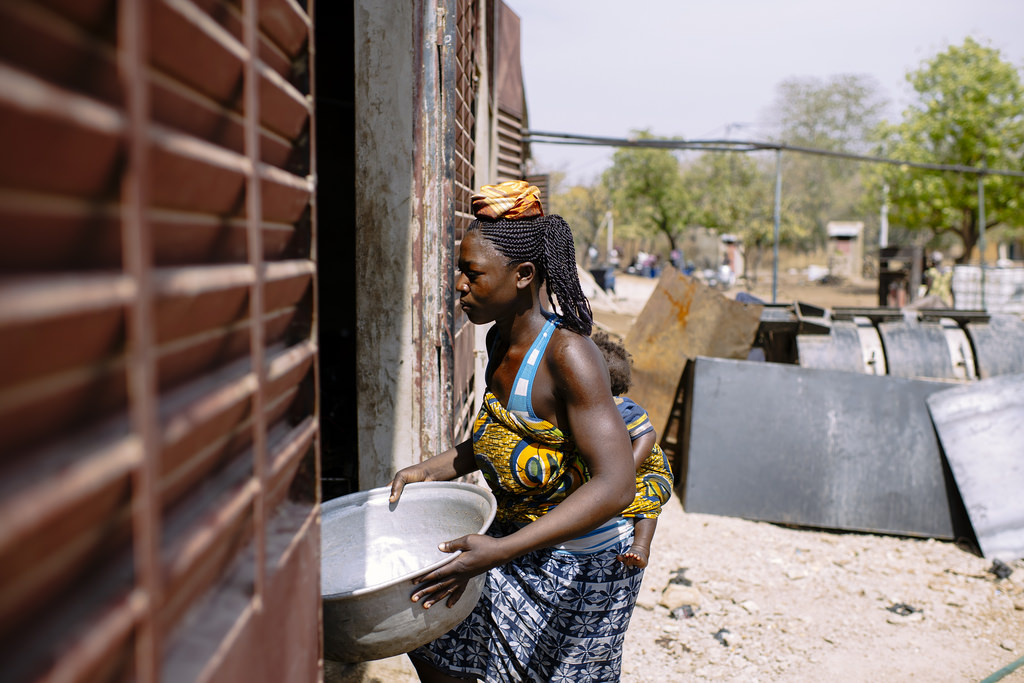 Examples of Cooking in Africa