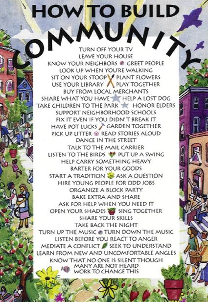 community ontwikkeling: een kwestie van stenen en mensen