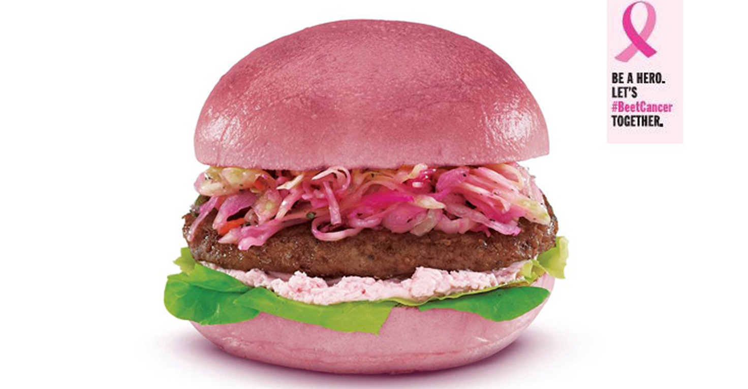 Des burgers de plus en plus colorés...