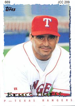 Topps Cards that Never Were: 1995 Topps #669 Bruce Hurst