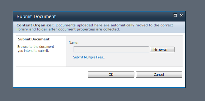 SharePoint Kings: Content Organizer – Drop off library
