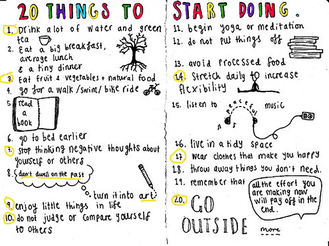 20 Things To Start Doing! | The Tao of Dana