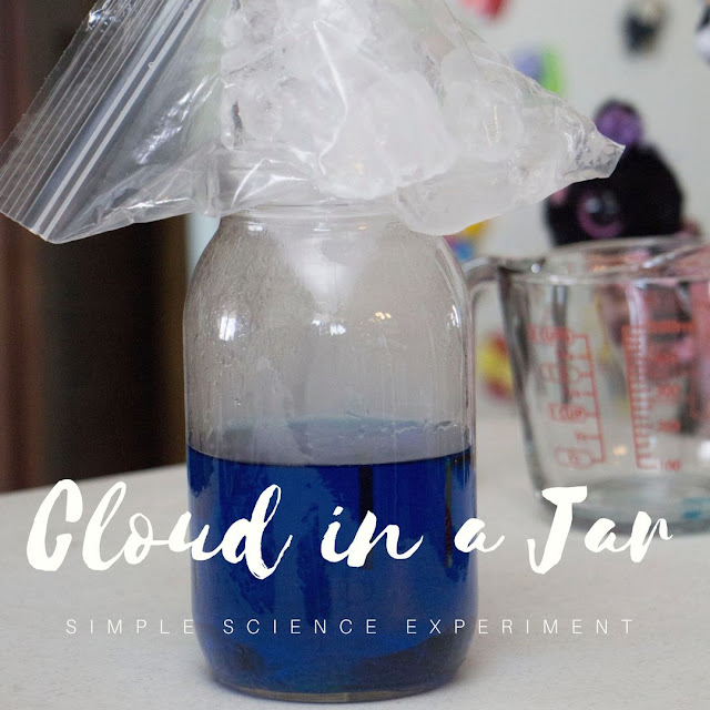 Cloud in a Jar: a Simple Experiment for Kids - Life with Moore Babies