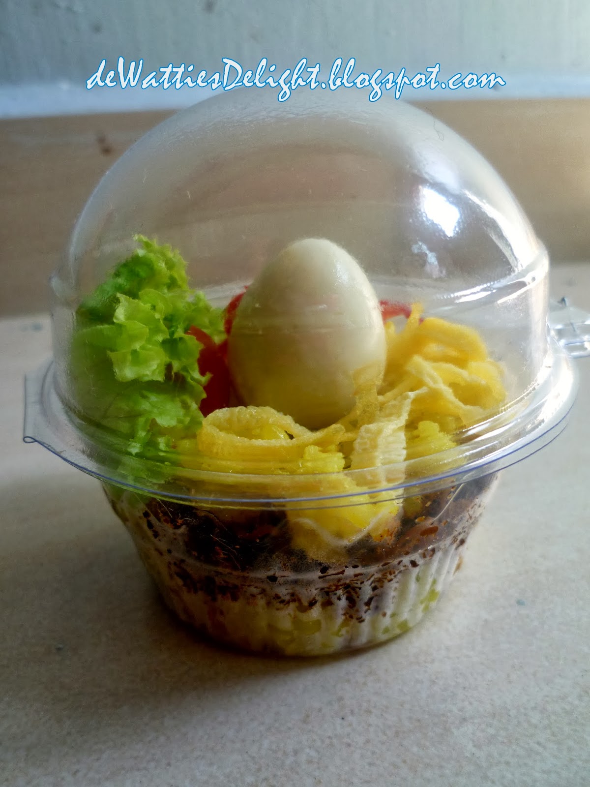 Wattie's HomeMade: Pulut Kuning Berhias, DoorGift Mini Pulut Kuning ...