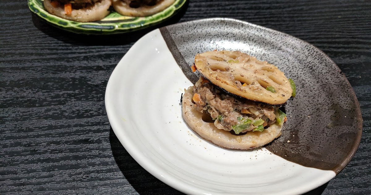 Mignonne Nutri-Cuisine: Lotus root burger (レンコンの挟み蒸し焼き)
