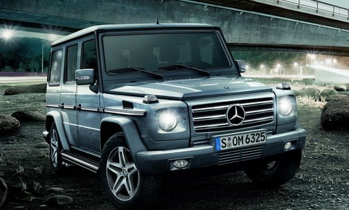 sports car: Mercedes G Class Jeep