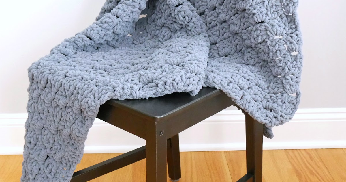 Fiber Flux: Silver Linings C2C Blanket, Free Crochet Pattern + Video
