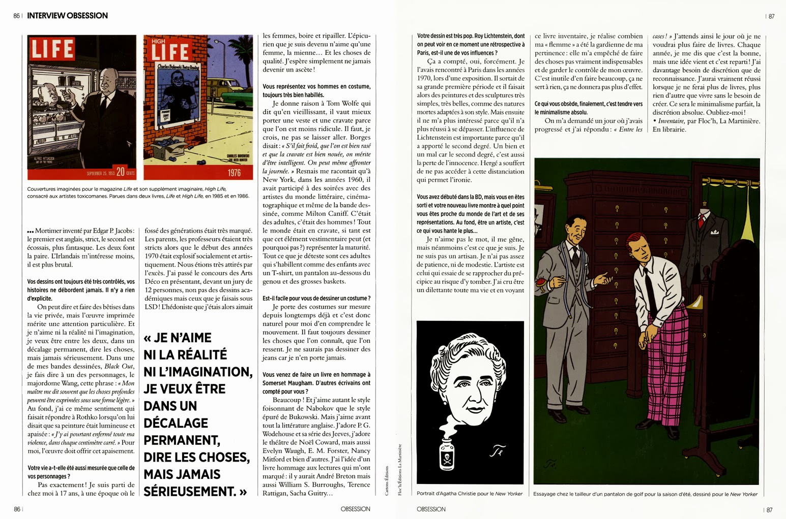 L'homme dans la foule - L'univers de Floc'h, illustrateur: Interview ...