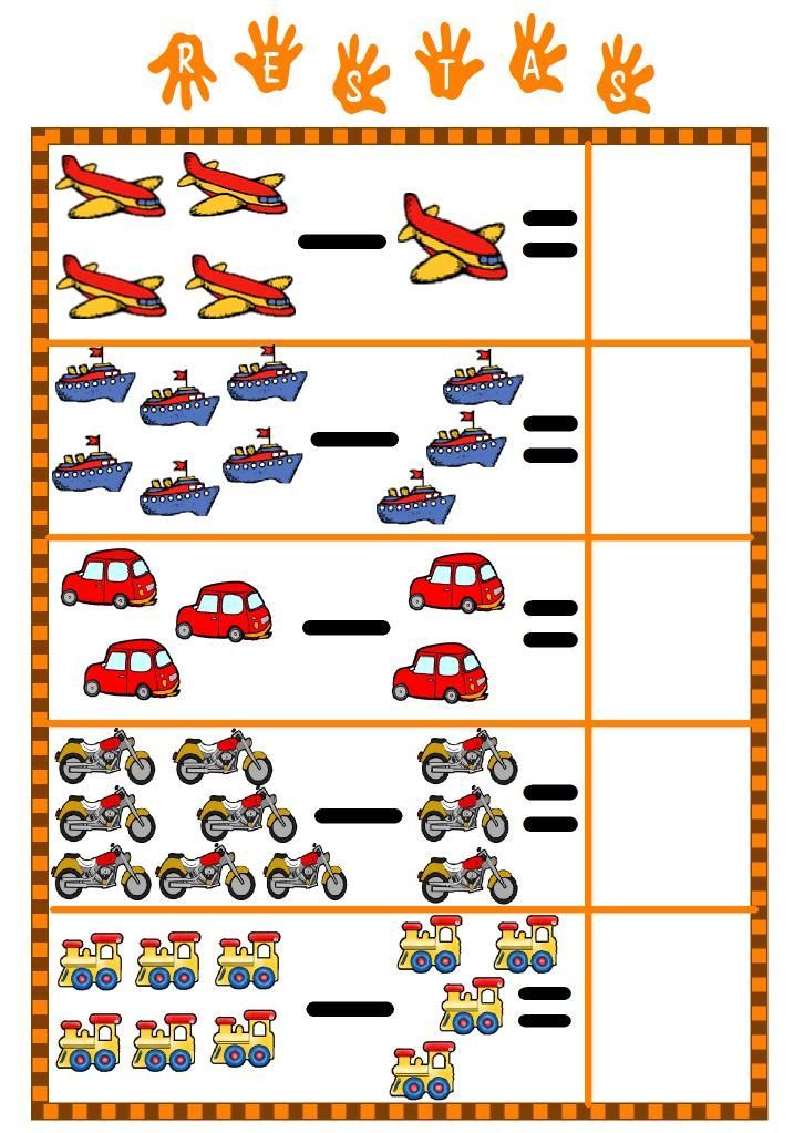 El Diario de Peque: Juego de Restas
