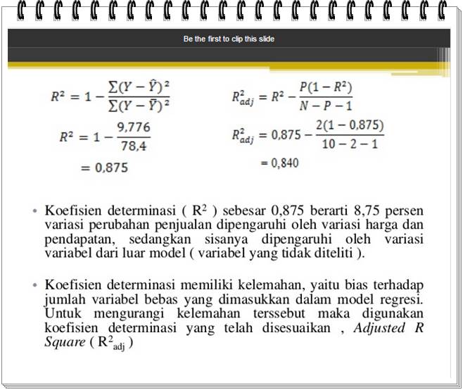 "Ali TtphS Blog Ilmu Pengetahuan": Persamaan Regresi Linier Berganda