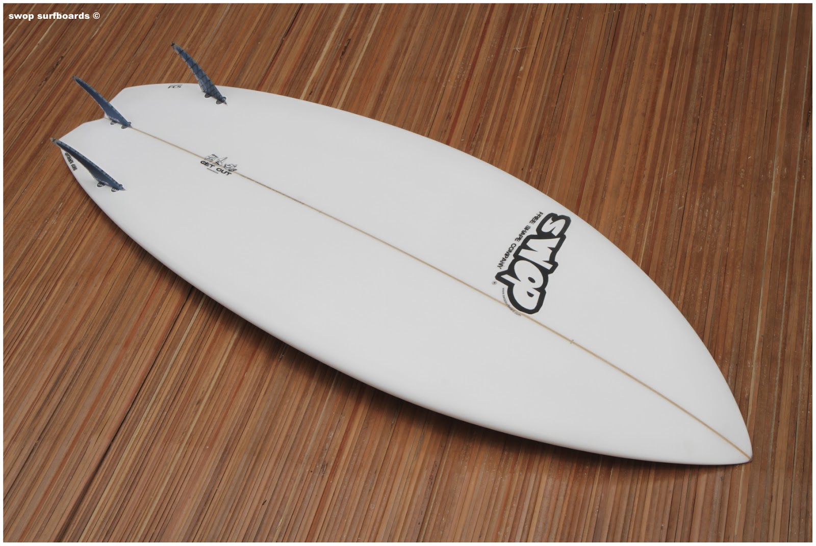 swop surfboards: STEALTH TAIL FISH