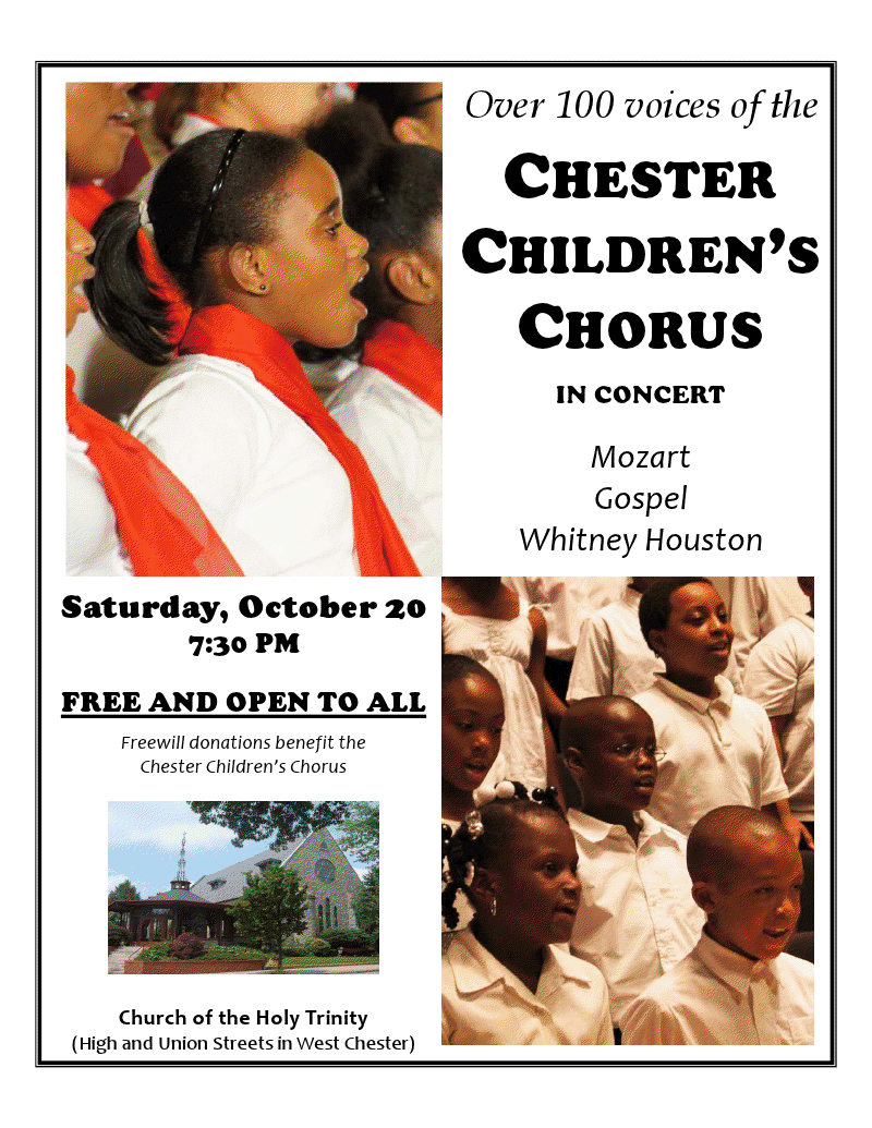 Ms. B: The Good News: Chester Children Sing a Song of Inspiration