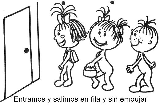 Rayito de Colores: Normas del Aula para colorear