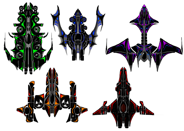 MillionthVector: Spaceship Fighter Concepts