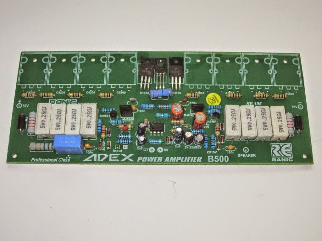 BAHANA AUDIO: Kit Power 500 watt