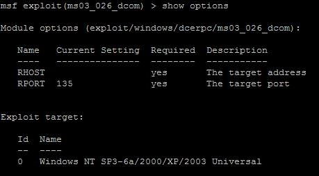 kid2elite: Metasploit Grundlagen Teil 1 - RPC DCOM Beispiel