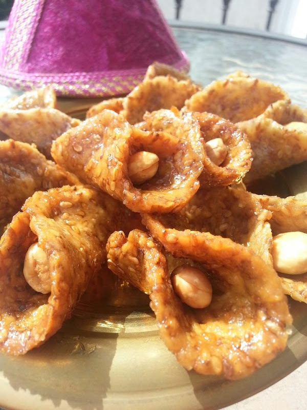 Tous FOOD' elles ...: Babouches au Sésame