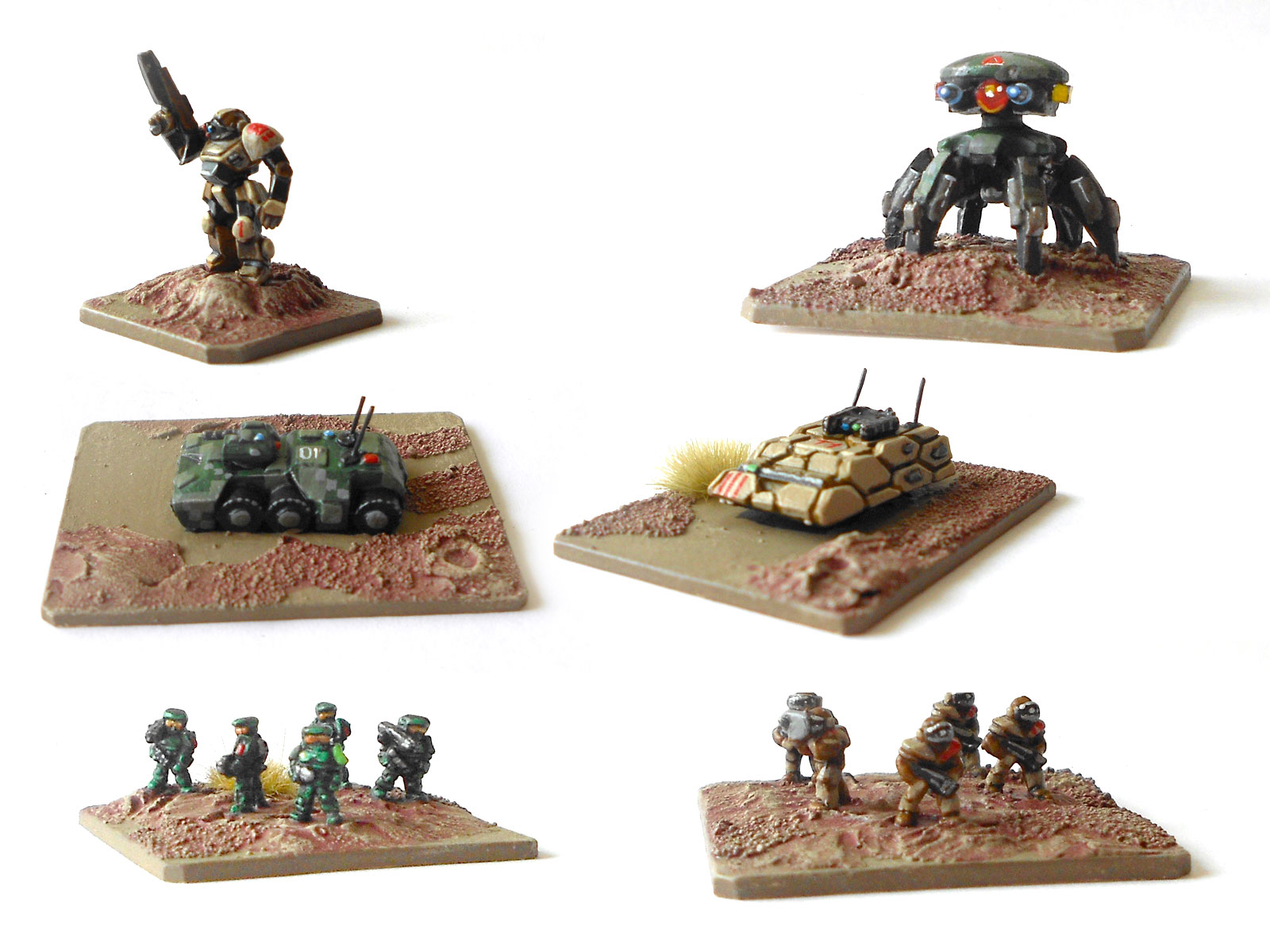 Salute and some 6mm Sci-fi