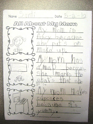 Teaching With Love and Laughter: Mother's Day Writing and Two Freebies!