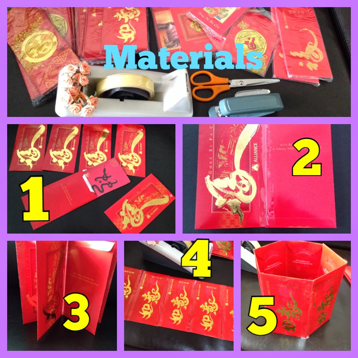 Interesting hobbies: How to make AngPow lanterns