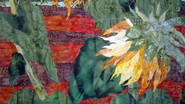 Barbara Strobel Lardon Art quilts: BEGINNING