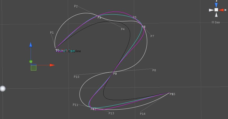 Verv: Unity - 自己的三次曲線(Cubic Curve)自己畫 - Bézier Curve, Hermite Curve...