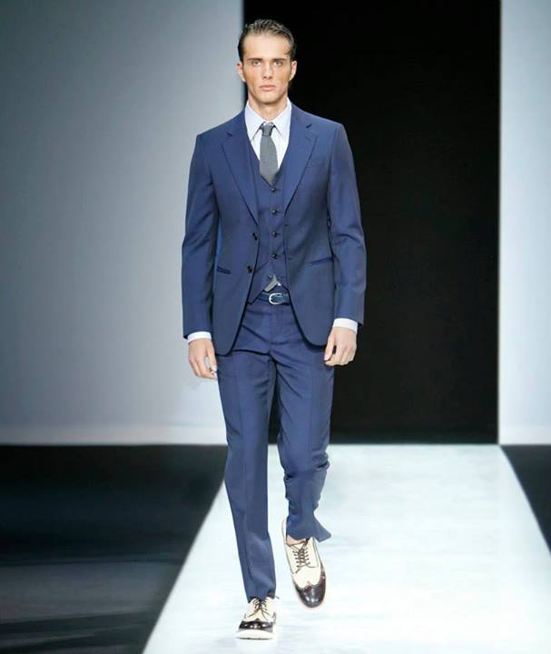 Emporio Armani / Giorgio Armani Menswear Spring/Summer 2014 Collection