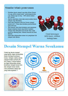 Stampel Murah: Contoh Stampel