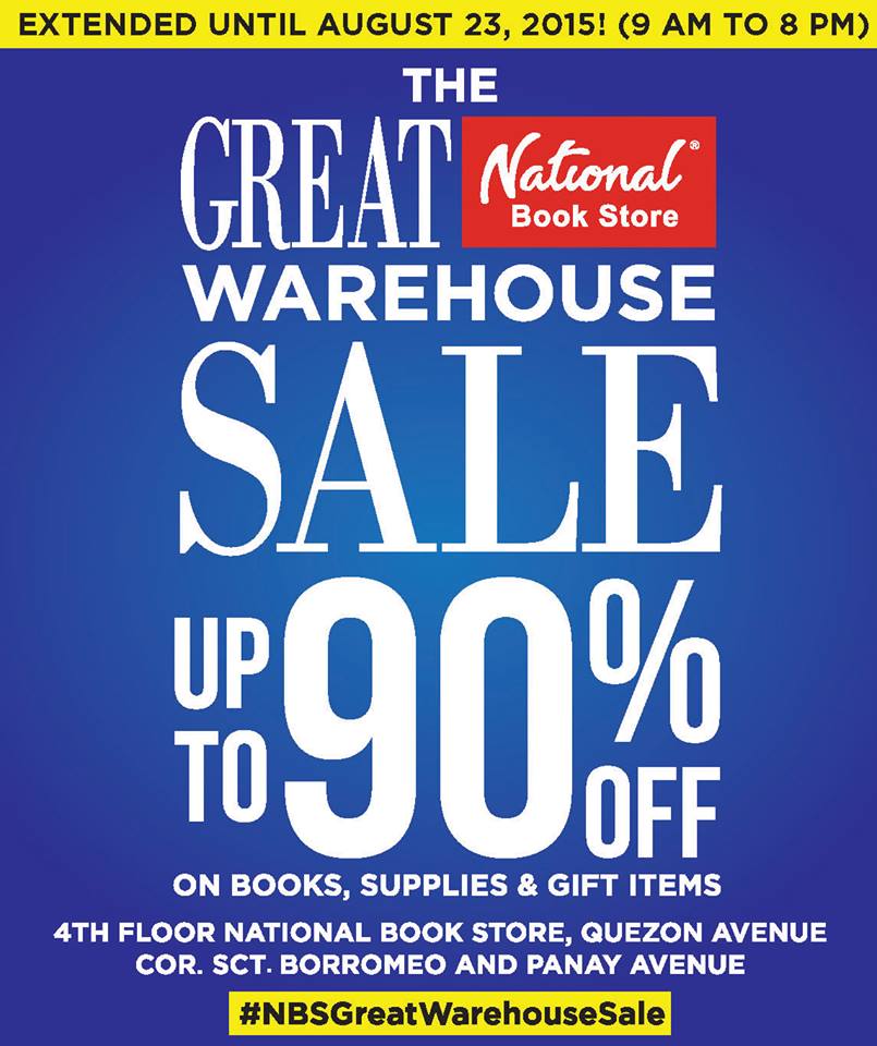 National Bookstore The Great Warehouse Sale Up To 90 OFF national-bookstore-the-great-warehouse-sale-up-to-90-off