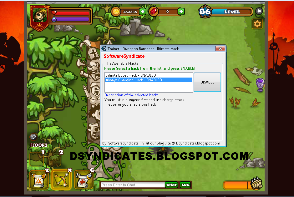 Dungeon Rampage Cheat - Boost and Charging Hack - Stick Run Tricks