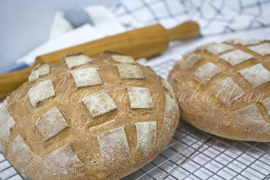 e-cocinablog: pan polka con masa fermentada