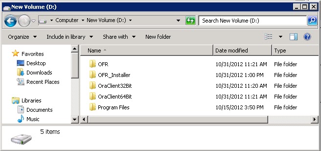 Workplace DBA: OFR & ODC Installation