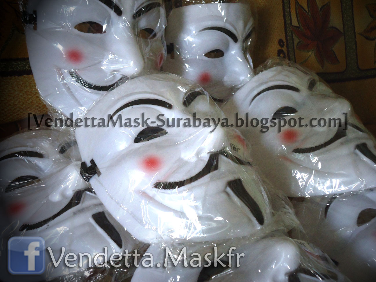Jual Topeng Vendetta(Anonymous), Jabbawockeez, Ichigo Hollow, Jigsaw ...