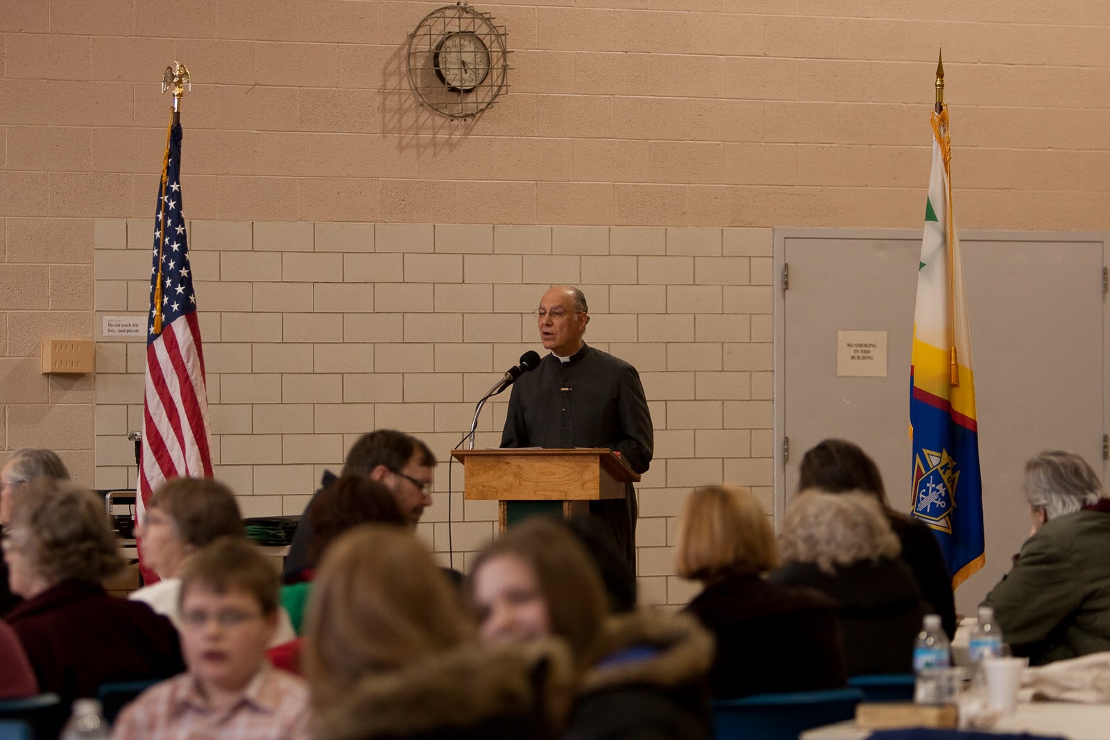 Te Deum laudamus!: Photopost: Lenten Monastic Meal with Fr. Perrone and ...