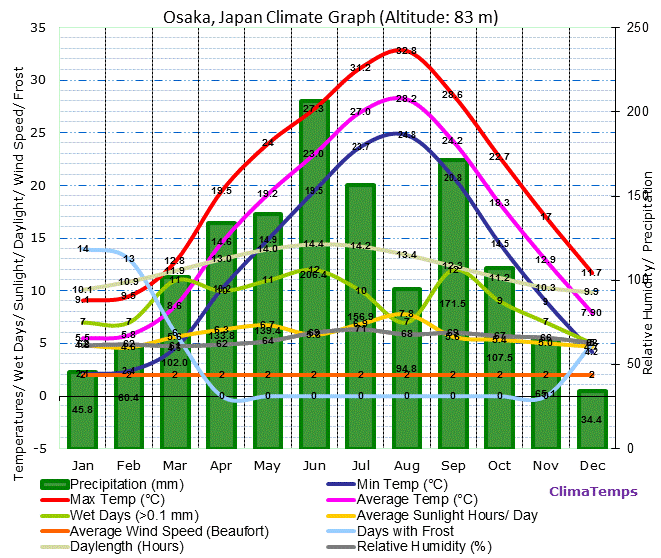 Asia Flight from UK: Osaka city travel guide