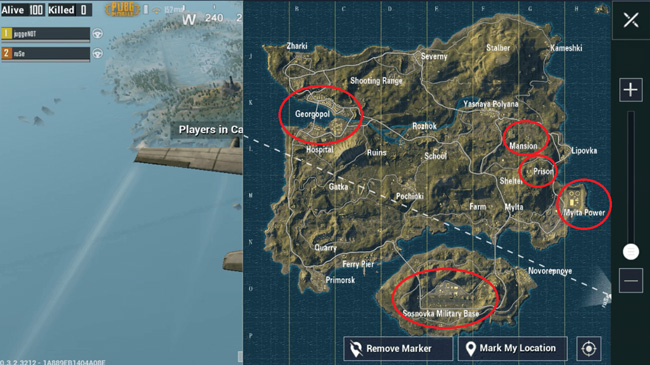 √ Lokasi Terbaik Untuk Looting di PUBG Mobile - Arlina Code