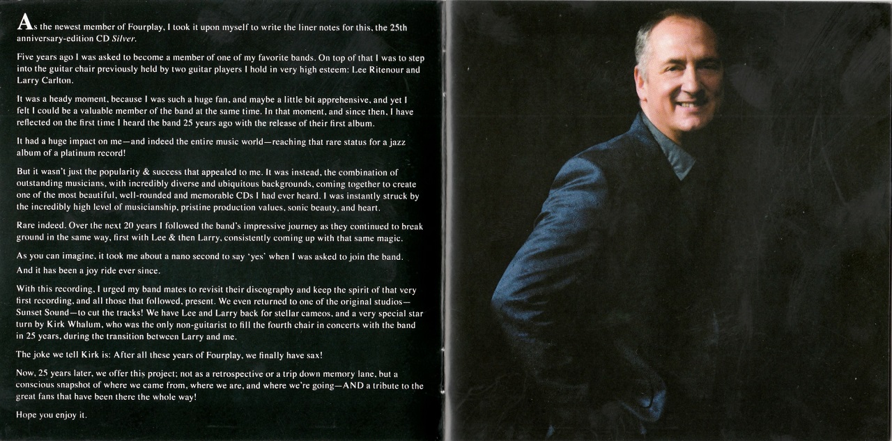 On The Road Again: Fourplay "Silver"