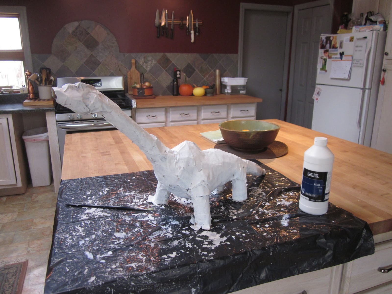 The Mossy Cottage: The Making of a Dinosaur