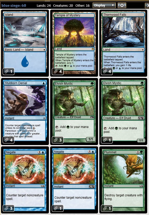 Magic the Gathering Adventures: [Standard] Monastery Siege and Stubborn ...